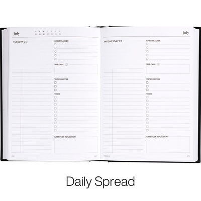 Curation 2026 Diary Planner (Daily) | Day To A Page 2026 Planner ...