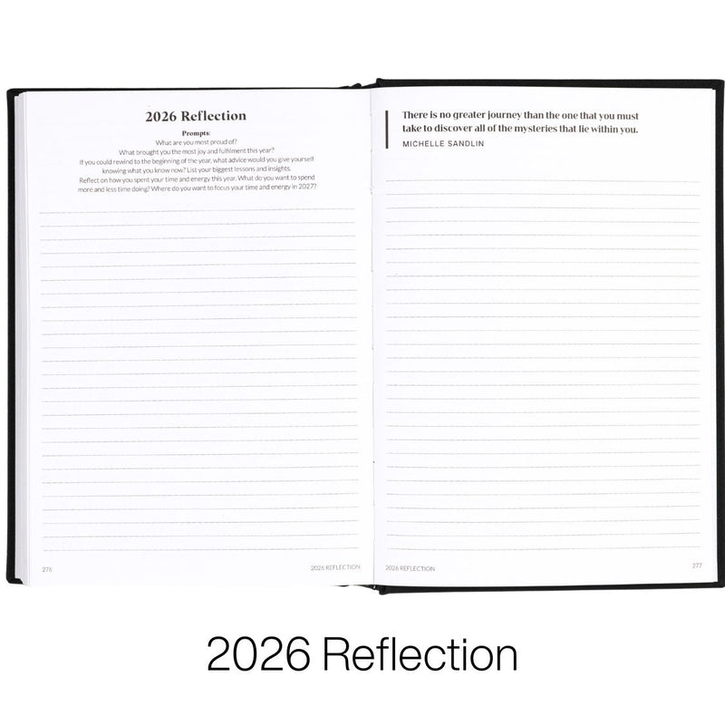 Curation 2026 Diary Planner (Daily) | Day To A Page 2026 Planner ...